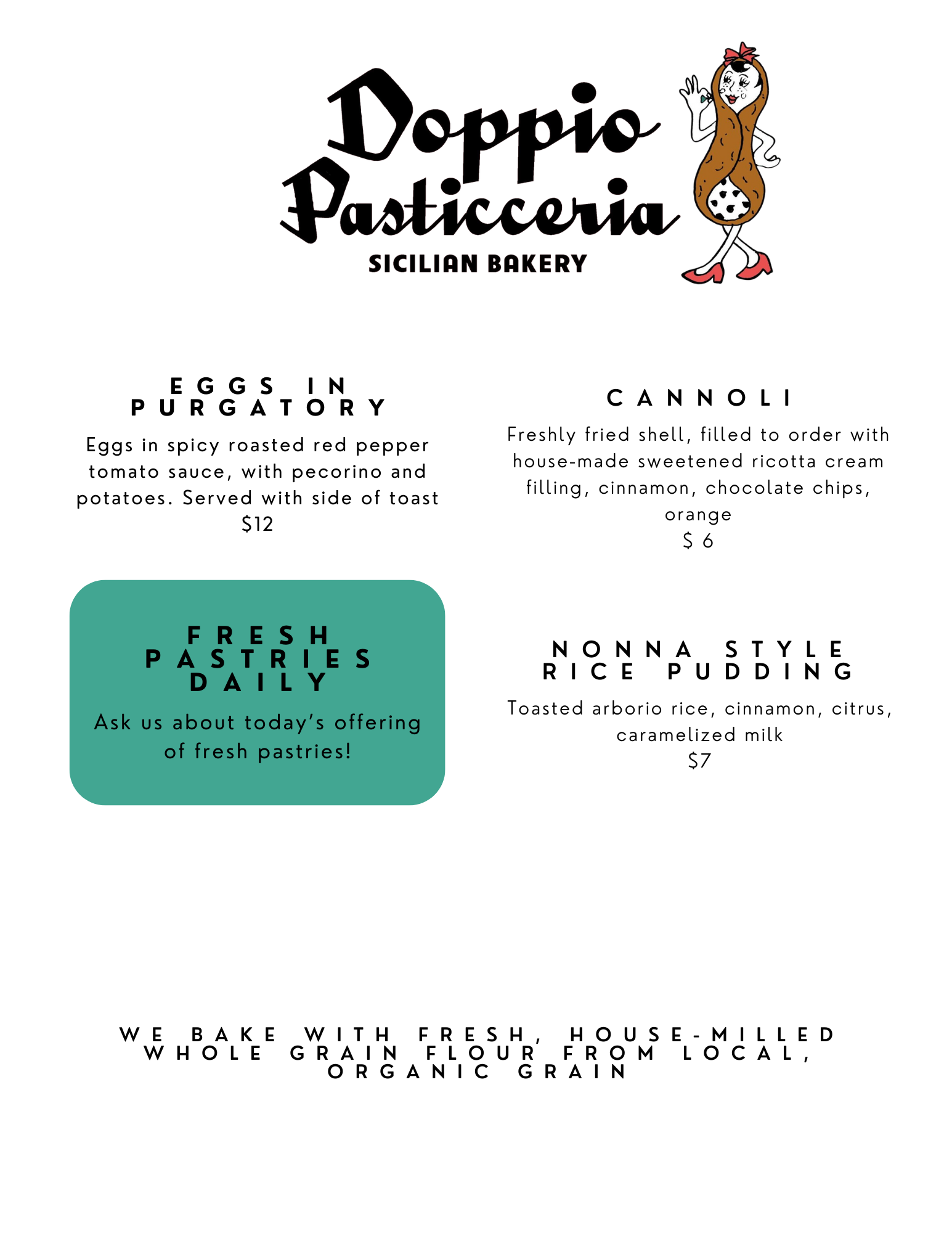 Drink Menu
